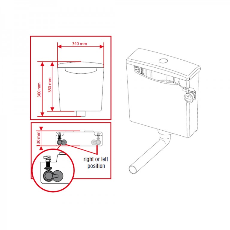 Toilet Cisterns & Frames