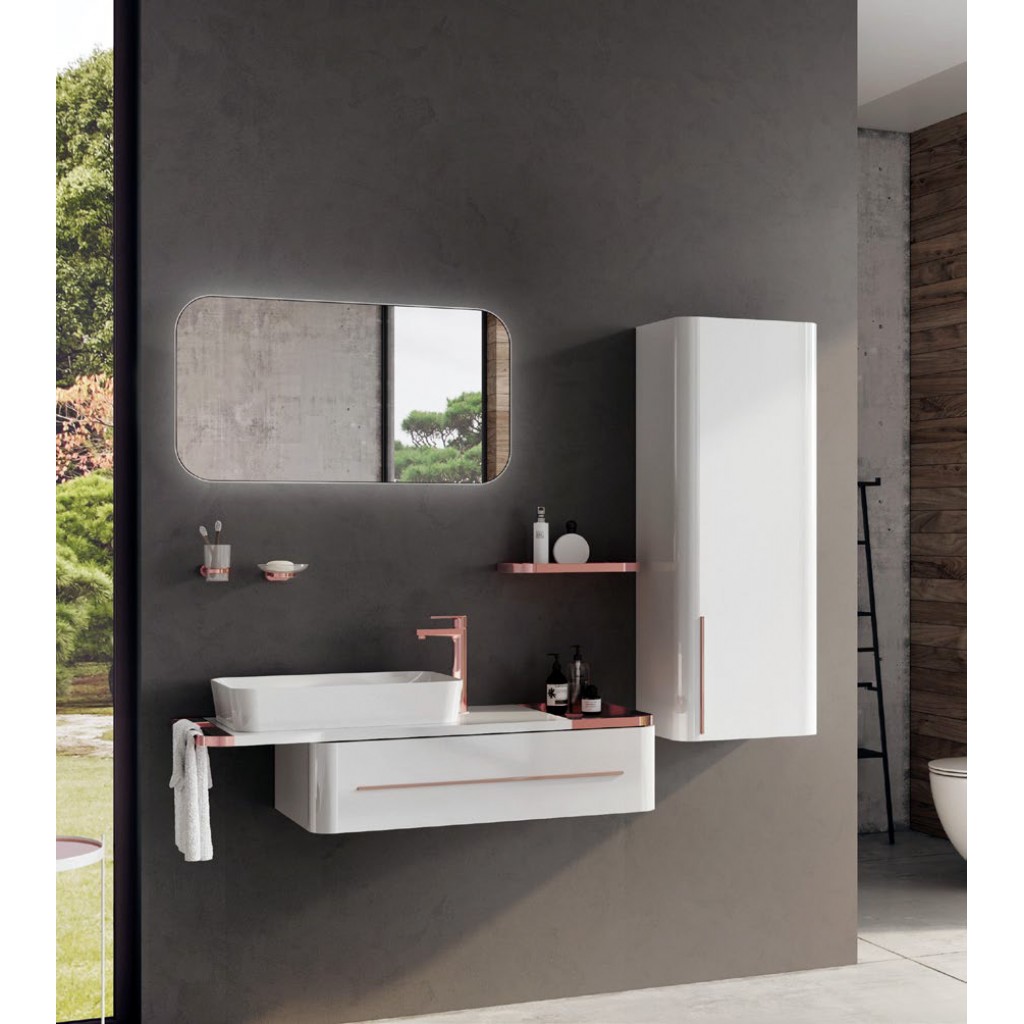 Creavit Angel Bathroom Furniture Set - White