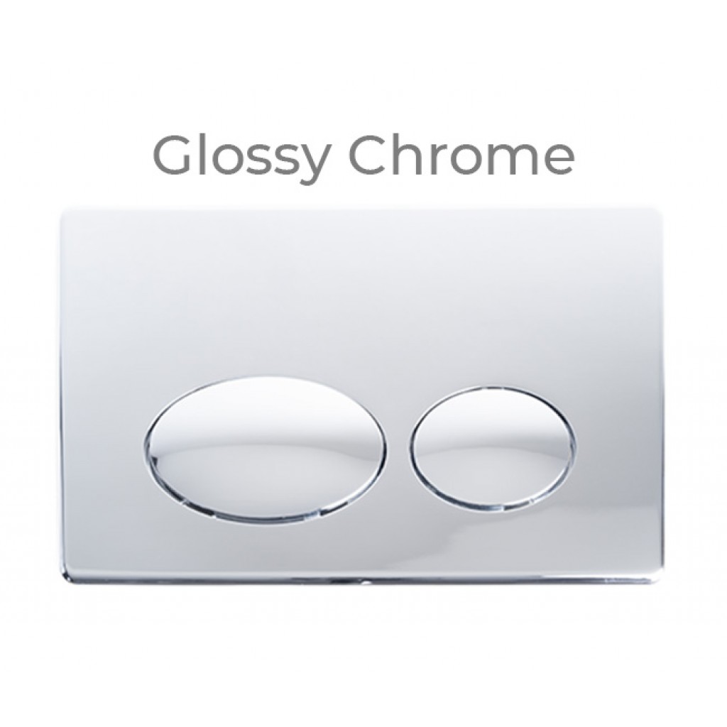 Fluidmaster P61 Glossy Chrome Flush Button