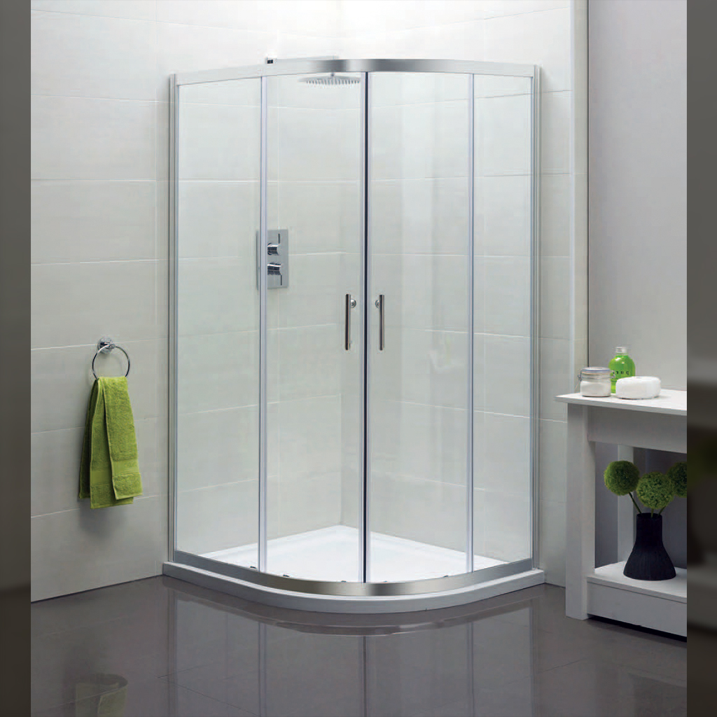 Artesan Hapi6 Double Door Quadrant Shower Enclosure - 1200MM x 900MM